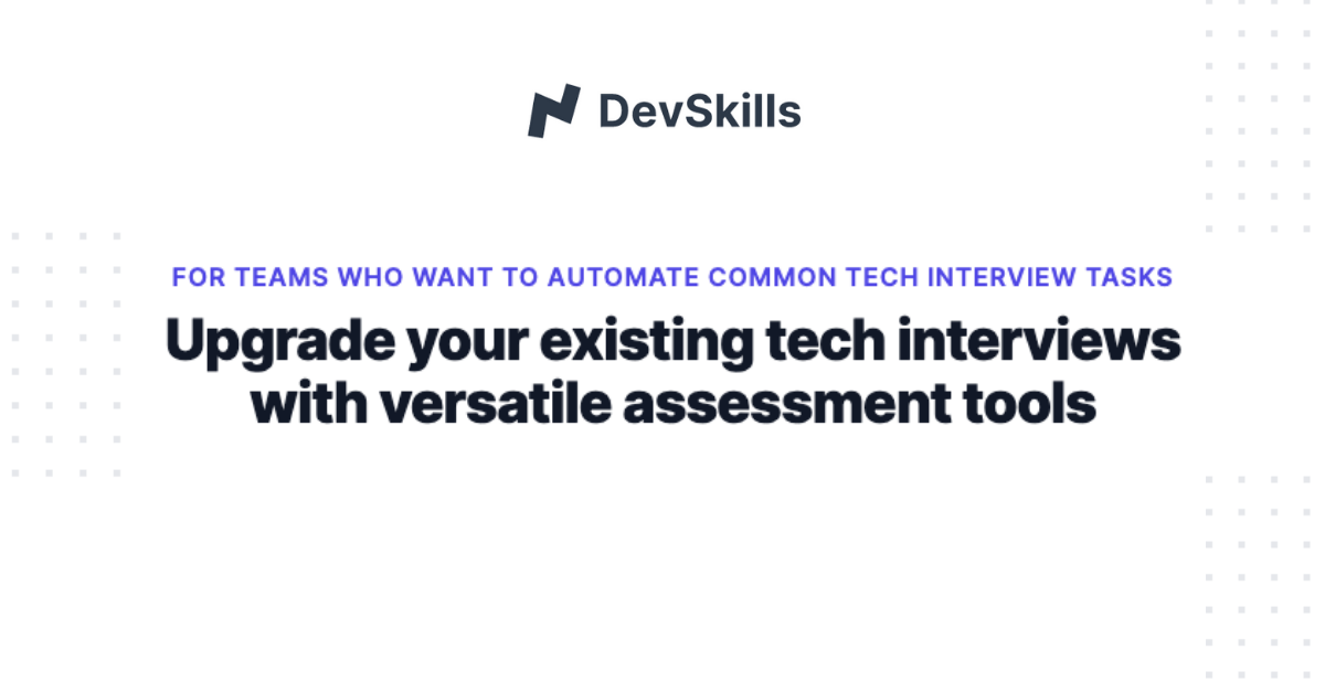 Upgrade your existing tech interviews | Alva Coding Tests